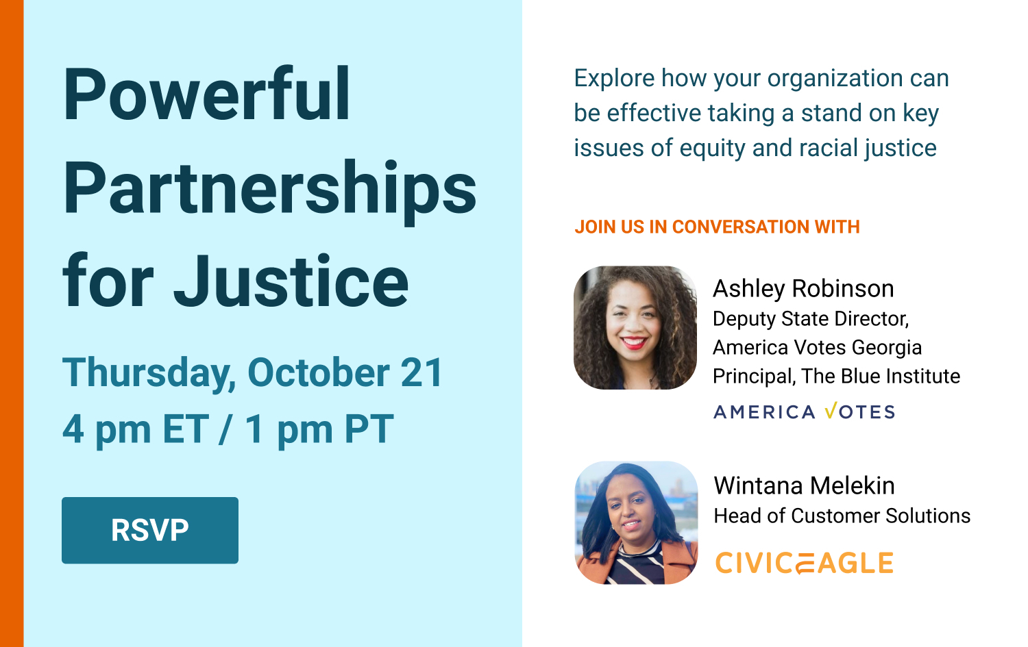 Webinar - Powerful Partnerships for Justice